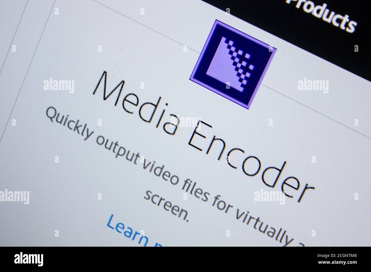 Adobe media encoder hi-res stock photography and images - Alamy