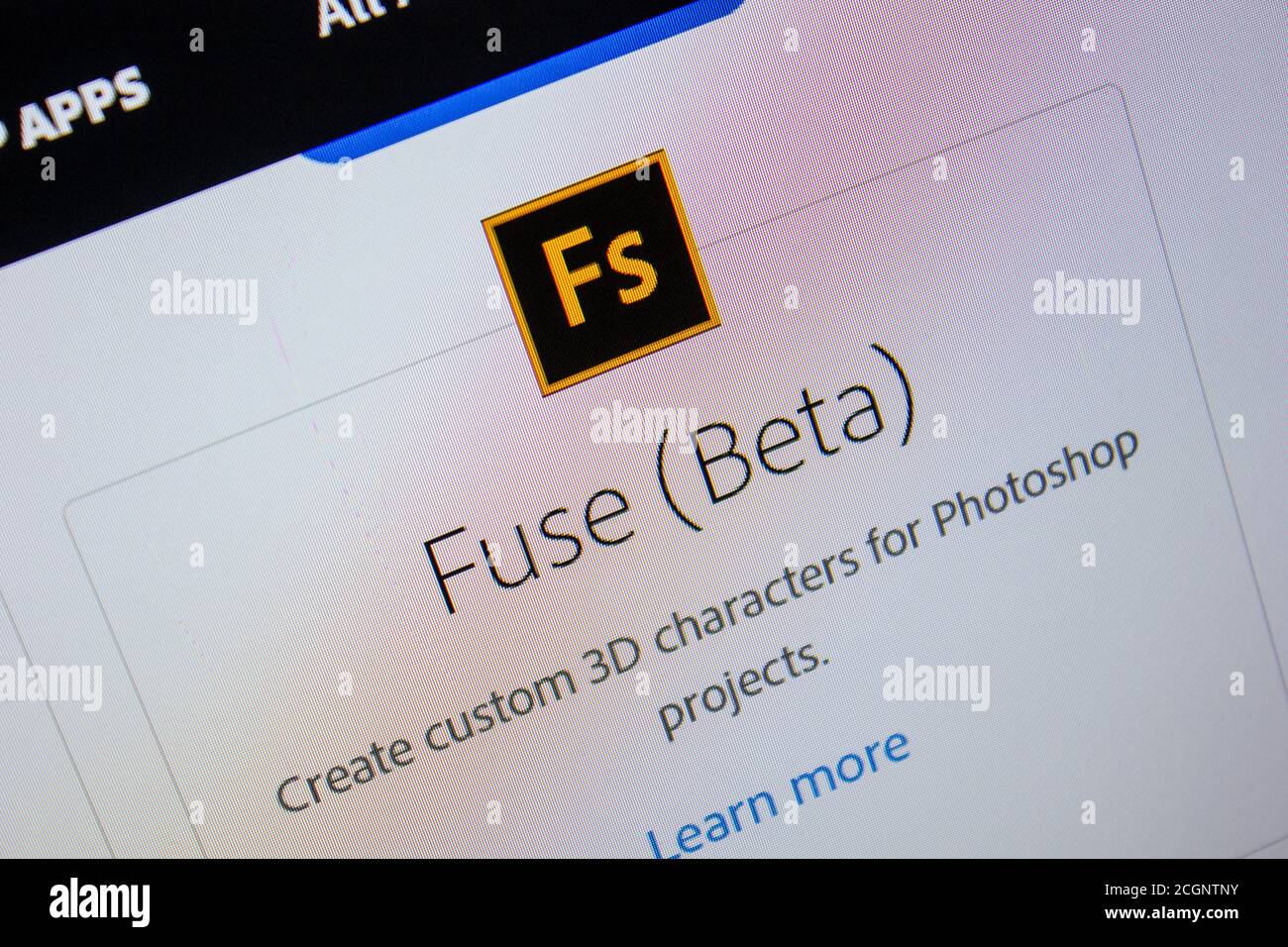 Adobe fuse hi-res stock photography and images - Alamy