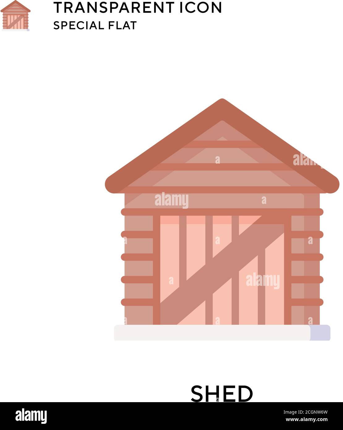 Blue door of garden shed Stock Vector Images - Alamy