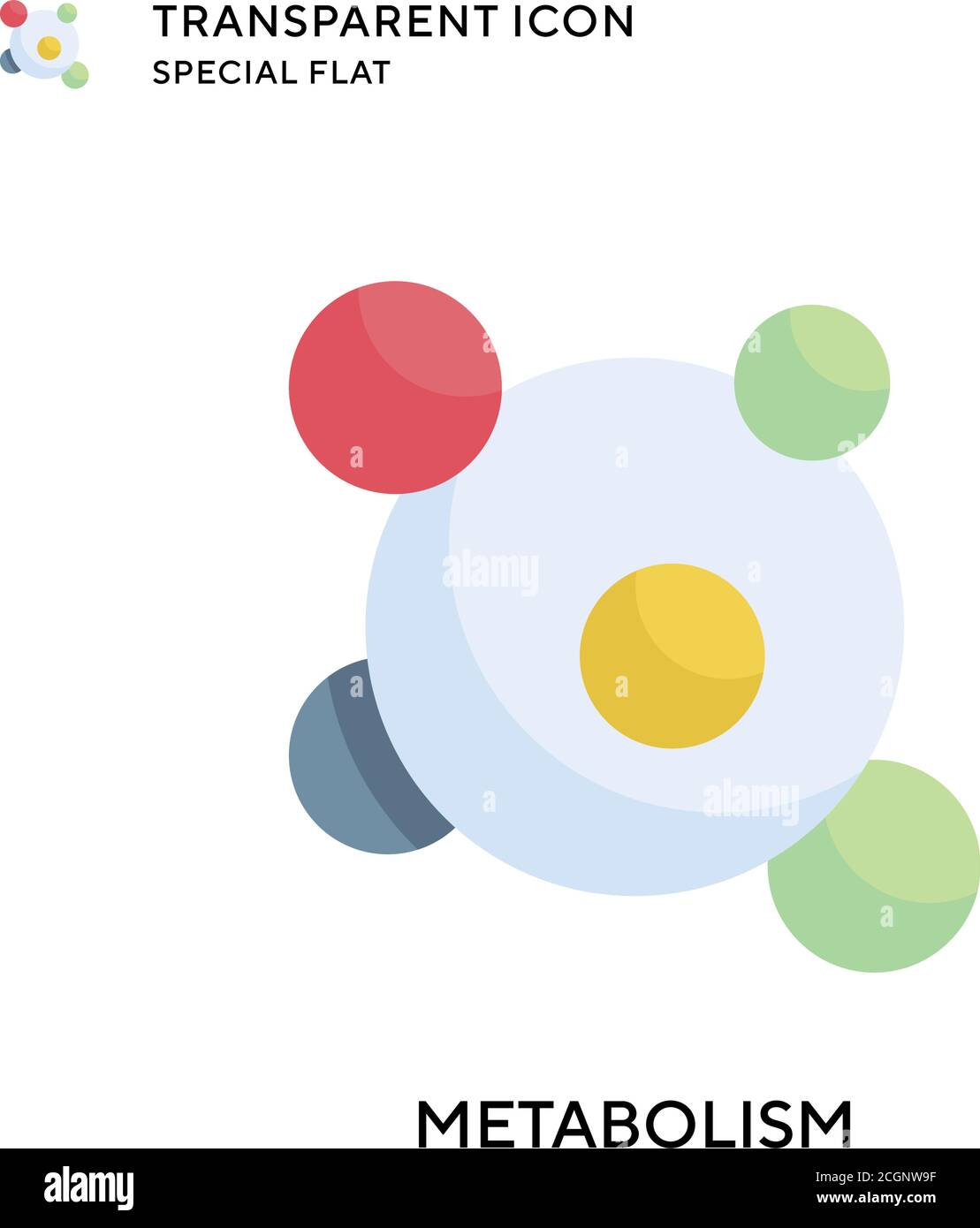 Metabolism vector icon. Flat style illustration. EPS 10 vector Stock ...