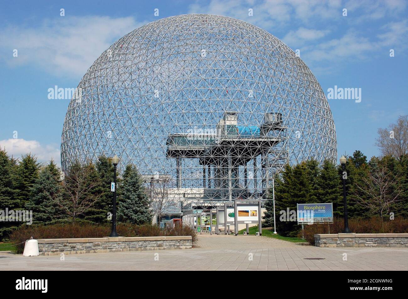 Montreal Biosphere in April 2010 Stock Photo - Alamy