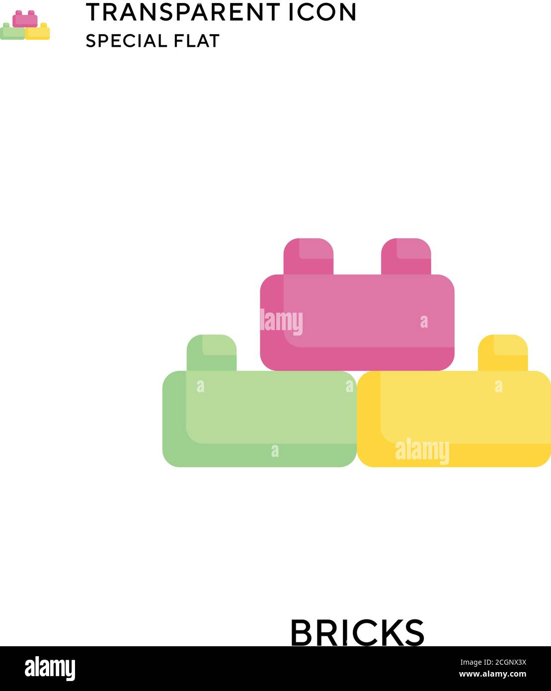 Old style bricks Stock Vector Images - Alamy