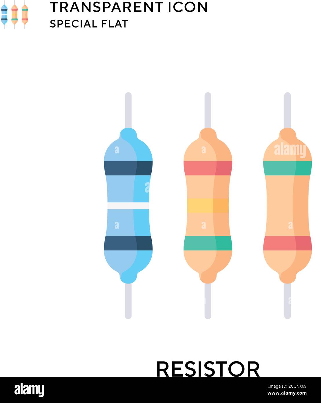 Resistors illustration hi-res stock photography and images - Alamy