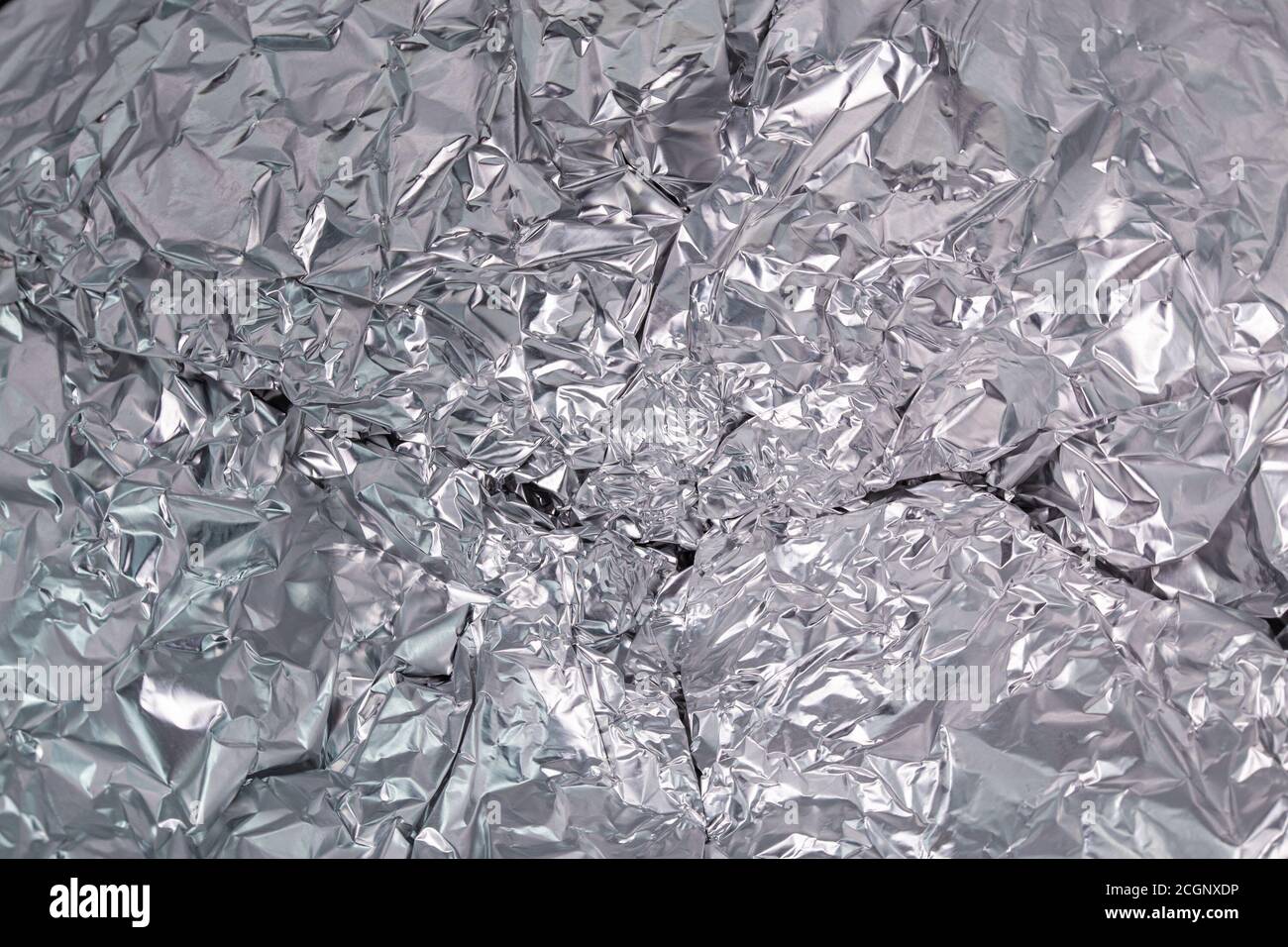 abstract aluminum foil close-up full frame background Stock Photo - Alamy