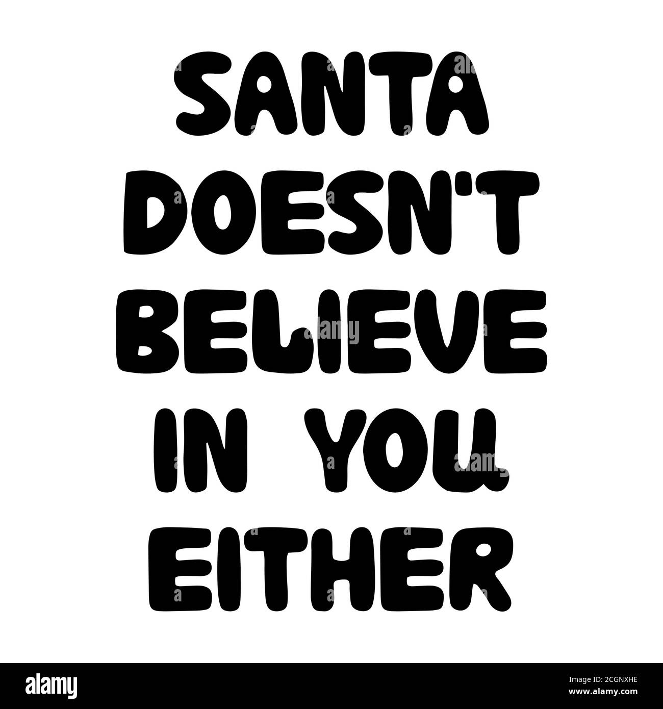 Funny santa bauble Stock Vector Images - Alamy