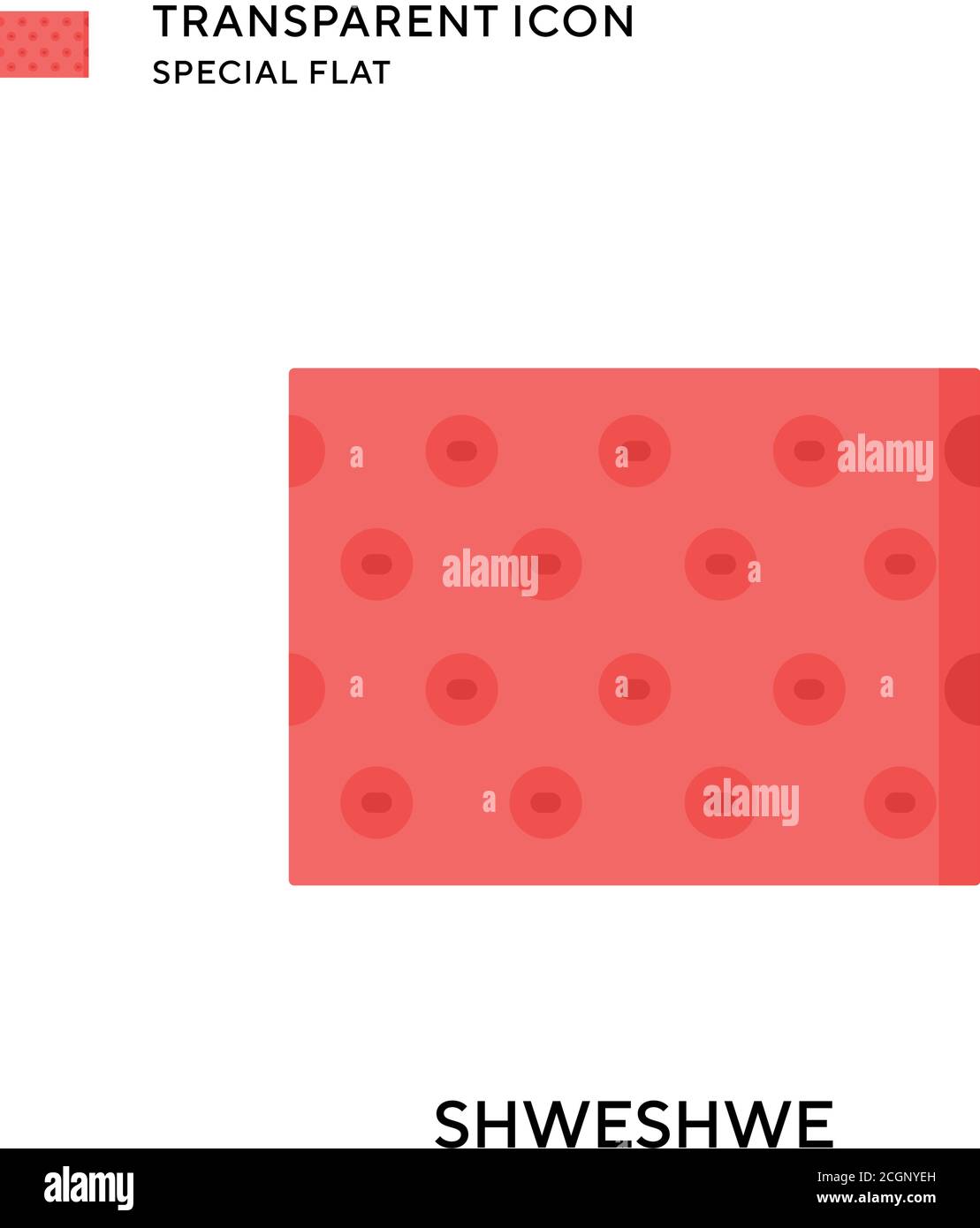 Shweshwe vector icon. Flat style illustration. EPS 10 vector Stock ...