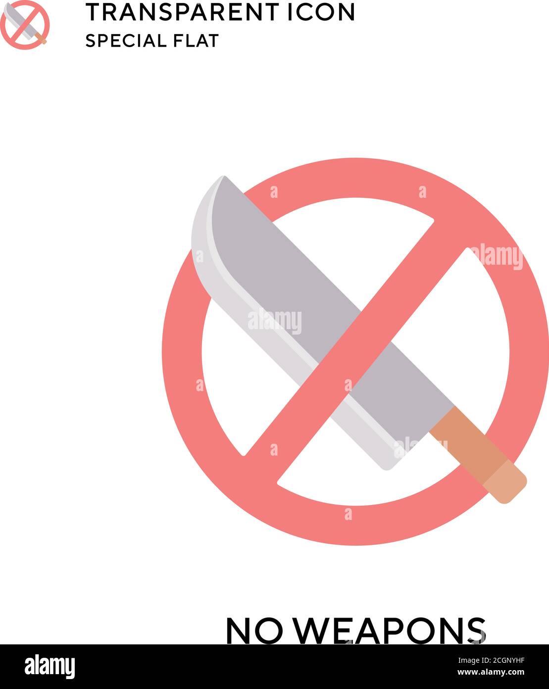 Stop gun and knife crime Stock Vector Images - Alamy