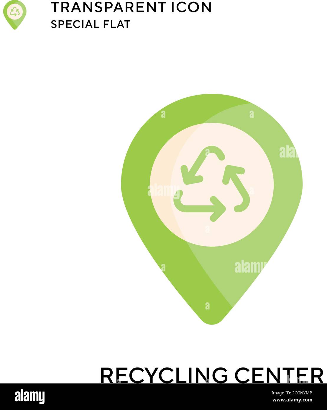 Recycling centre recycle dump Stock Vector Images - Alamy