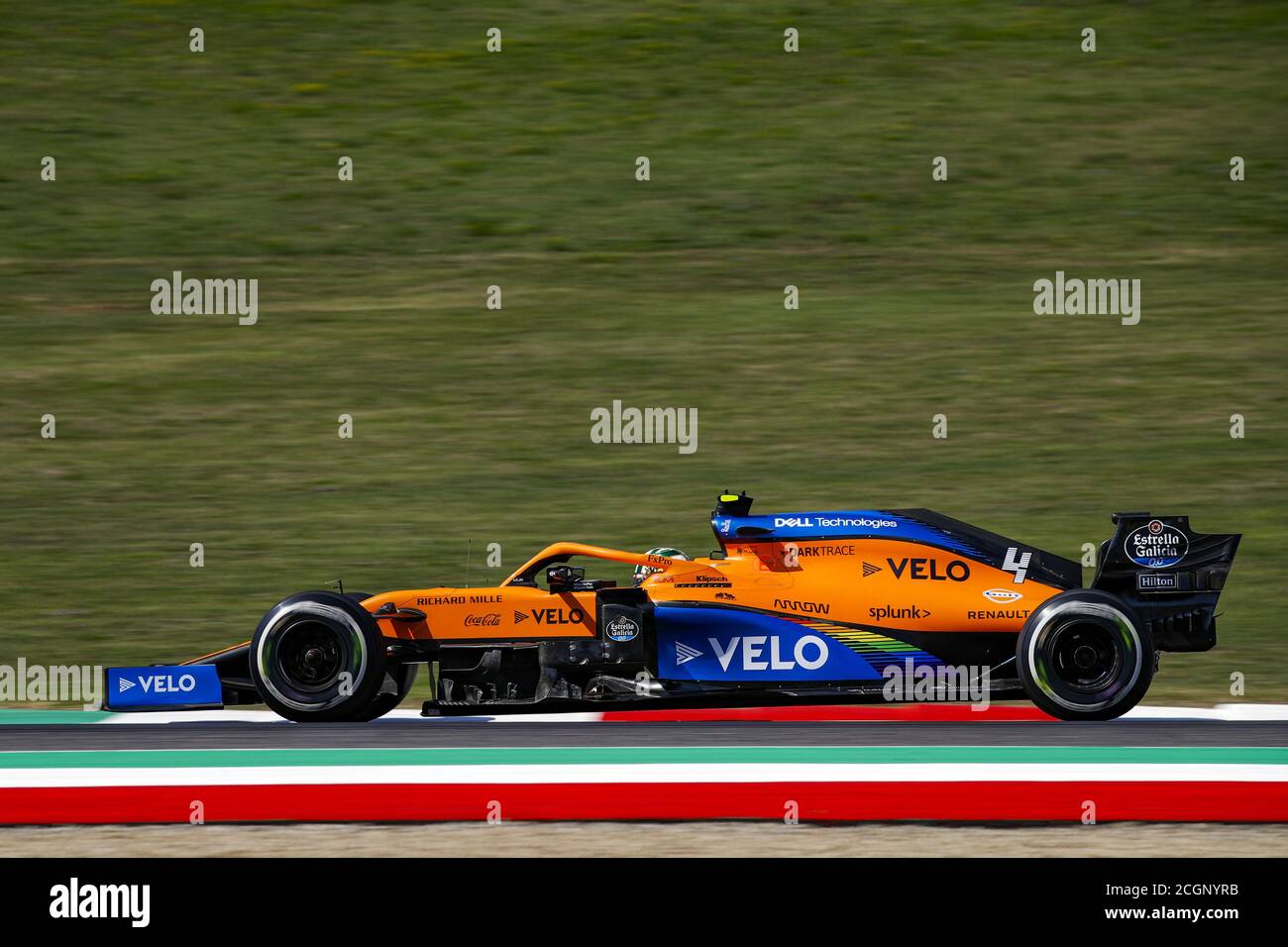 04 NORRIS Lando (gbr), McLaren Renault F1 MCL35, action during the ...