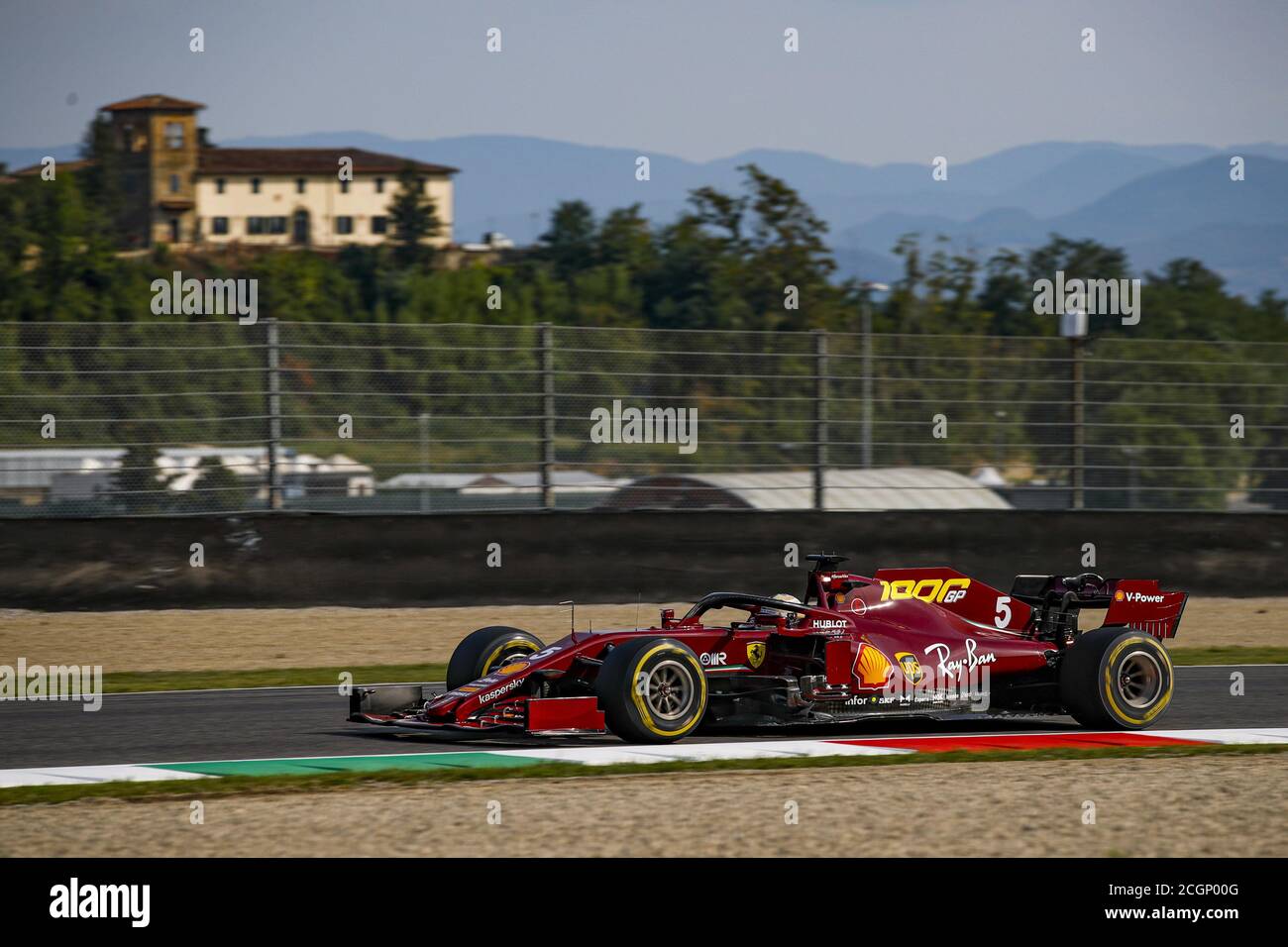 05 VETTEL Sebastian (ger), Scuderia Ferrari SF1000, action during the ...
