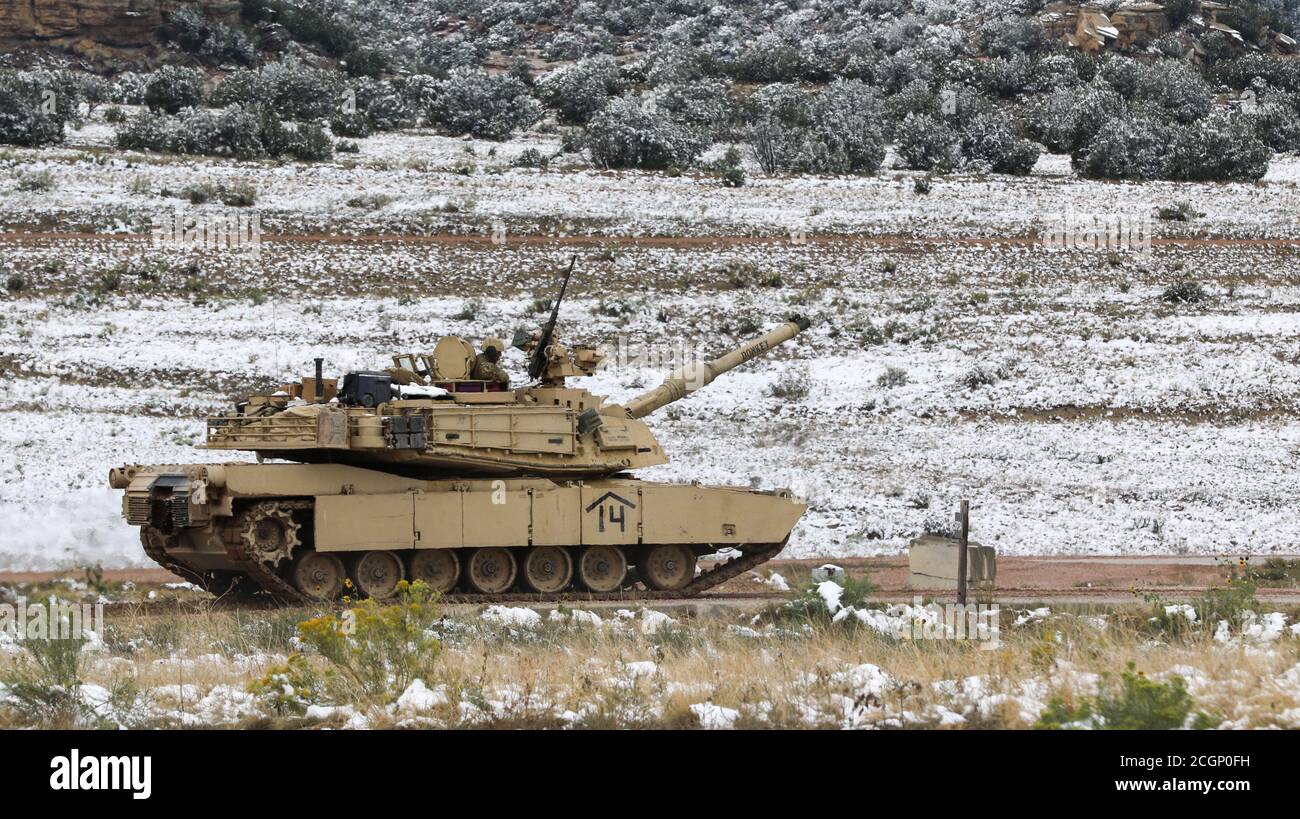 Soldier from the Dakota Troop, 4th Squadron, 10th Cavalry, 3rd Armored ...