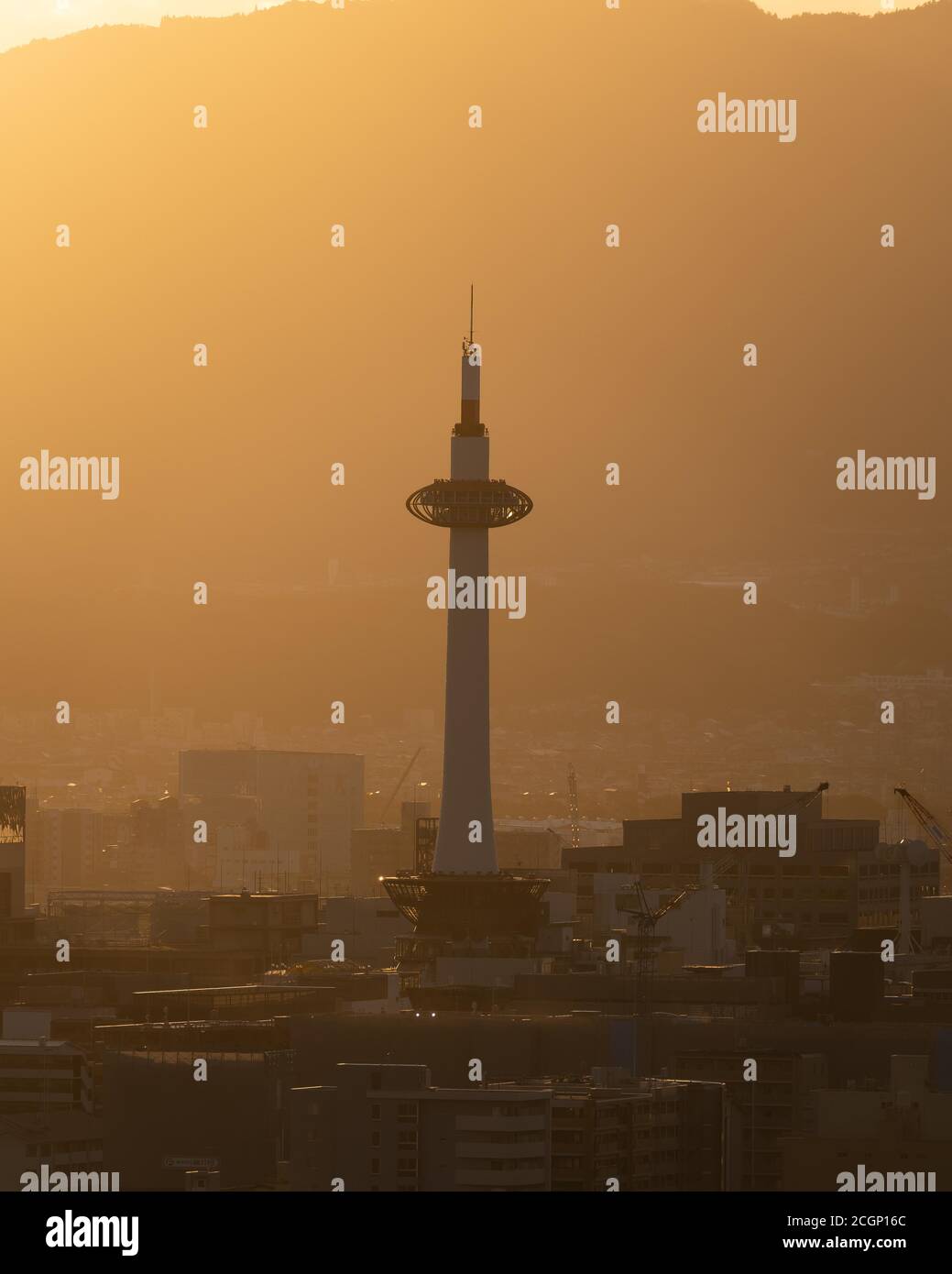 Kyoto radio tower japan hi-res stock photography and images - Alamy