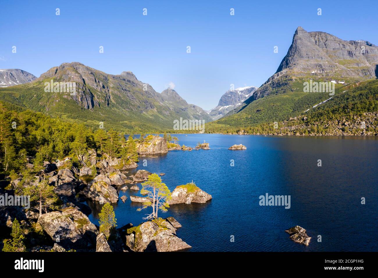 Lake innerdalsvatna hi-res stock photography and images - Alamy