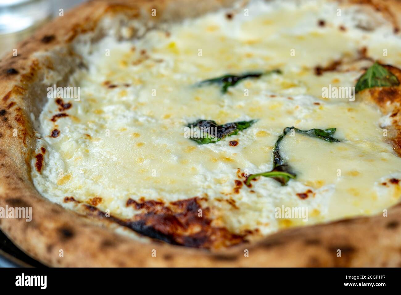 Five cheese pizza hi-res stock photography and images - Alamy