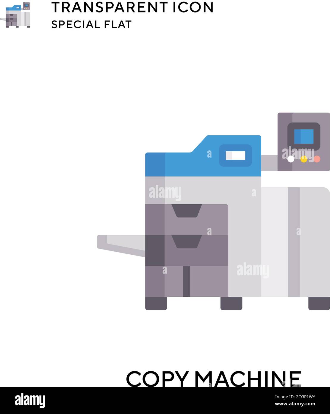 Man woman copier office Stock Vector Images - Alamy