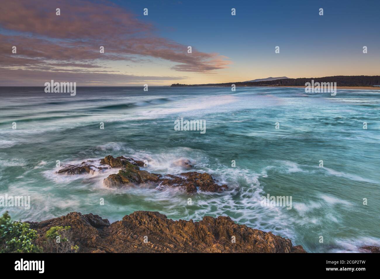 One Tree Beach at Tuross Head on the South Coast of NSW, Australia ...