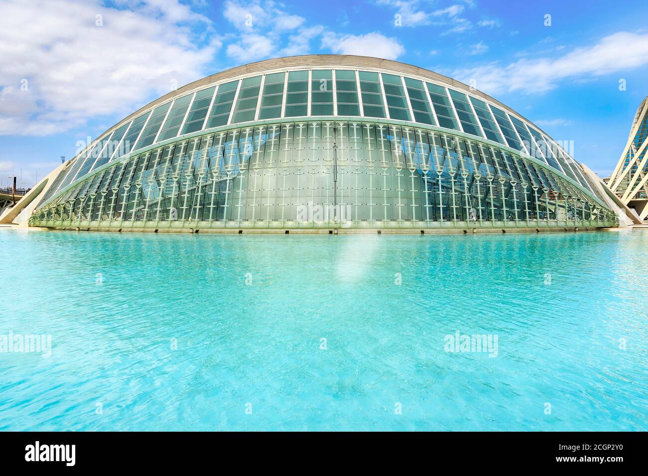 Cultural centre, planetarium and cinema L'Hemisferic, El Hemisferico ...