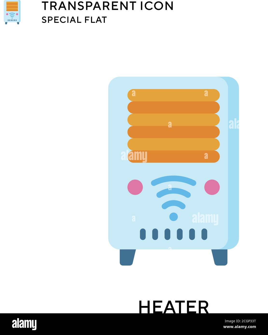 Industrial warm air heater Stock Vector Images - Alamy