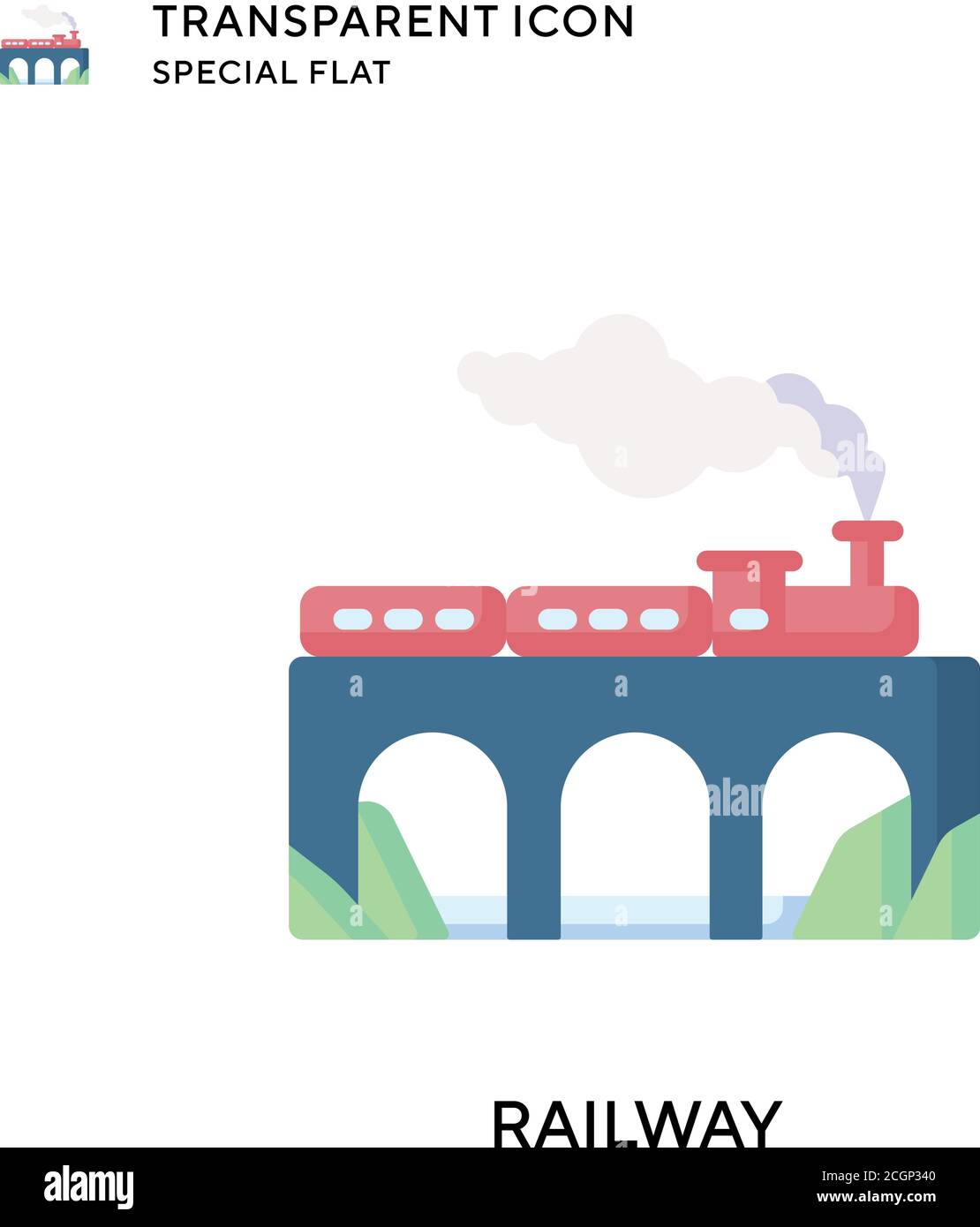 Railway track junction europe Stock Vector Images - Alamy