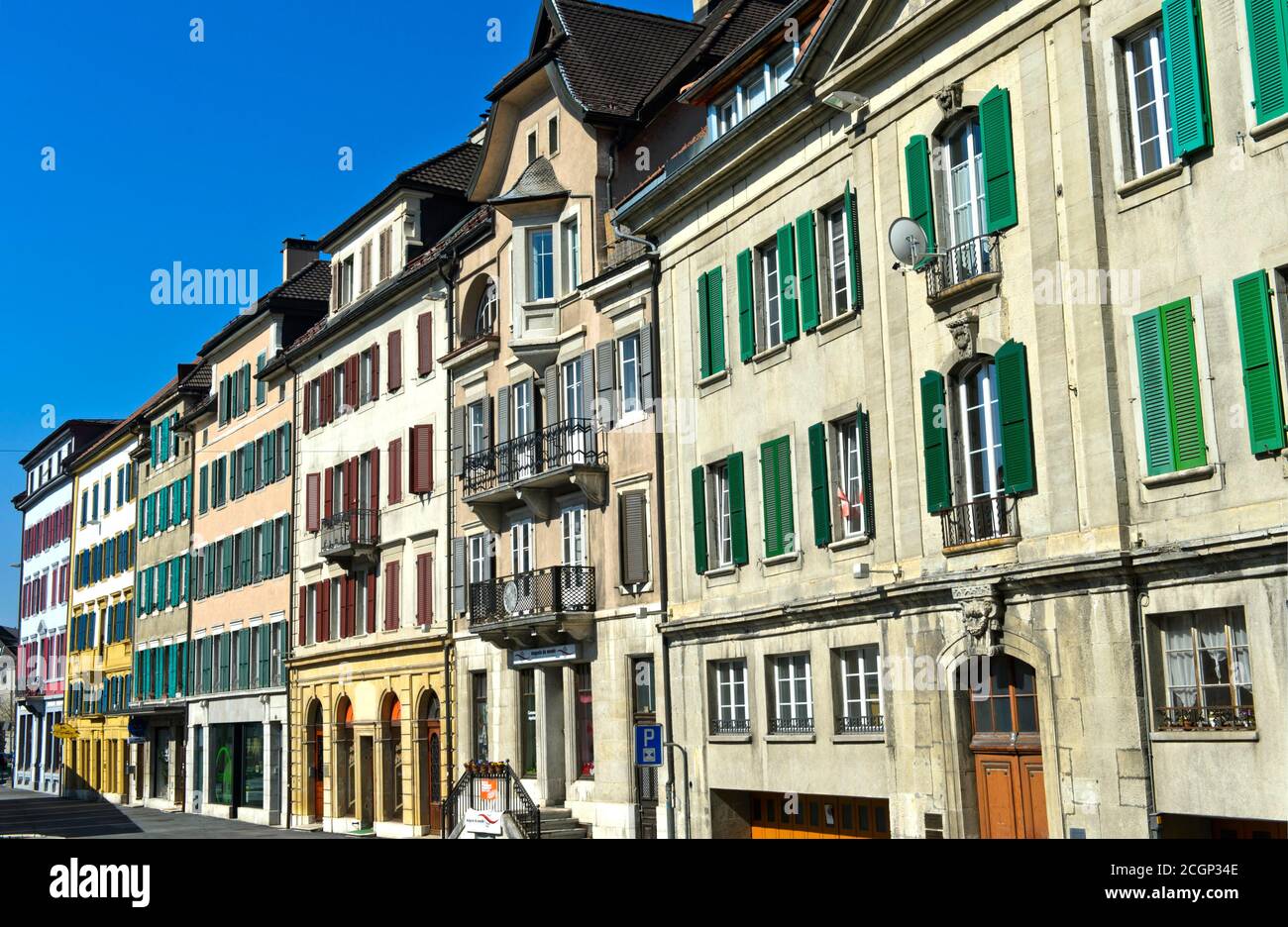 Watchmaking town le locle hi-res stock photography and images - Alamy