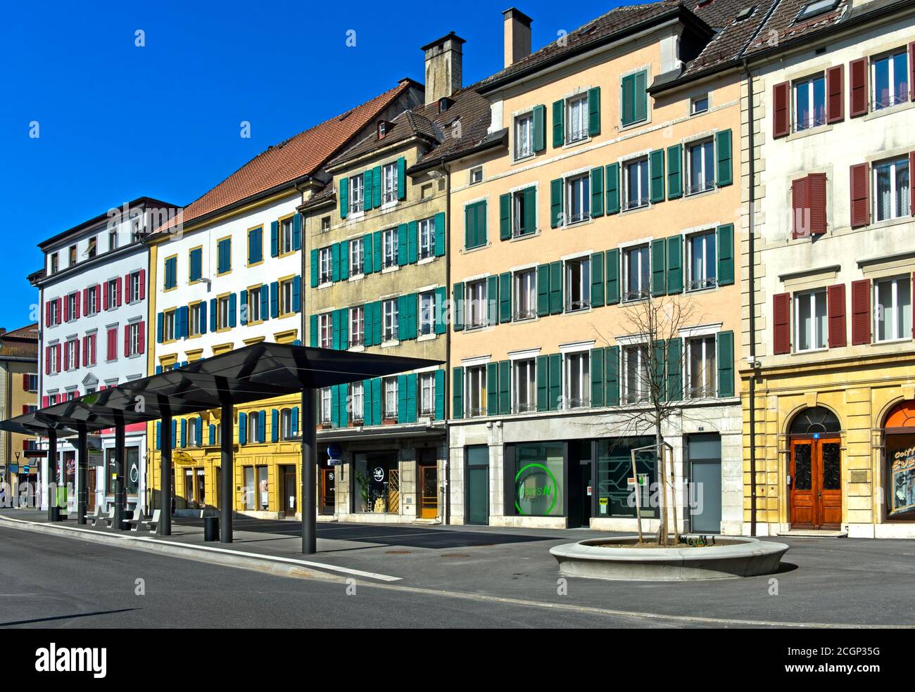 Watchmaking town le locle hi-res stock photography and images - Alamy