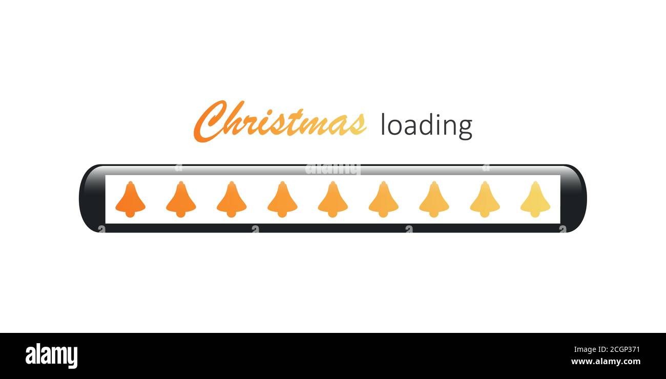 Loading progress bar design vector Stock Vector Images - Alamy