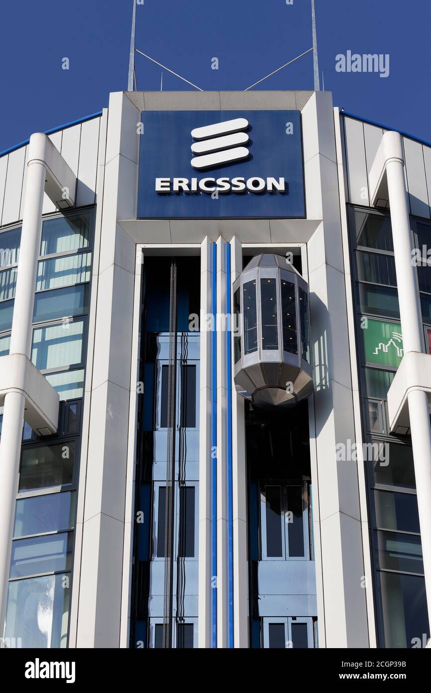 Ericsson logo hi-res stock photography and images - Alamy