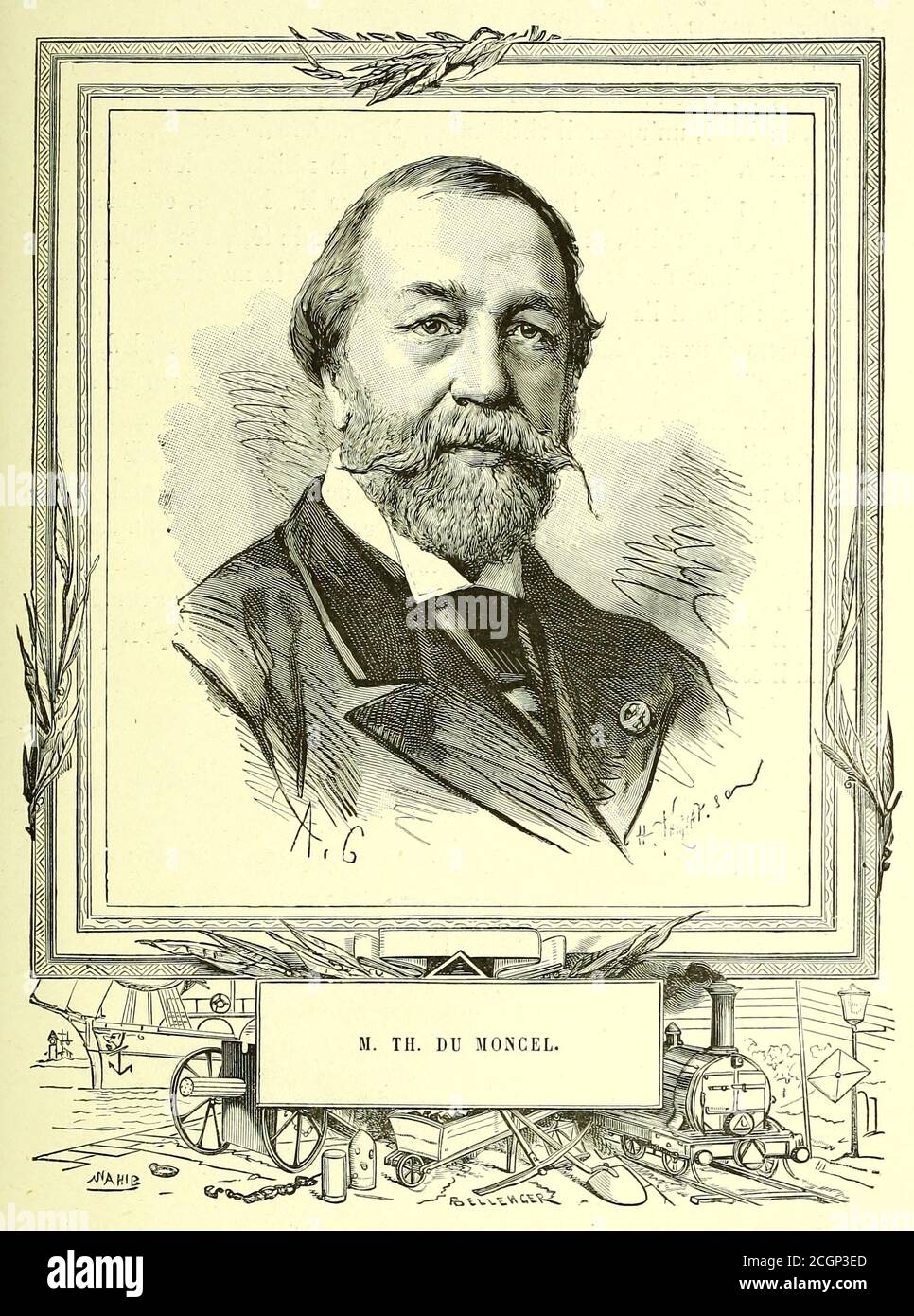 Theodore du moncel hi-res stock photography and images - Alamy