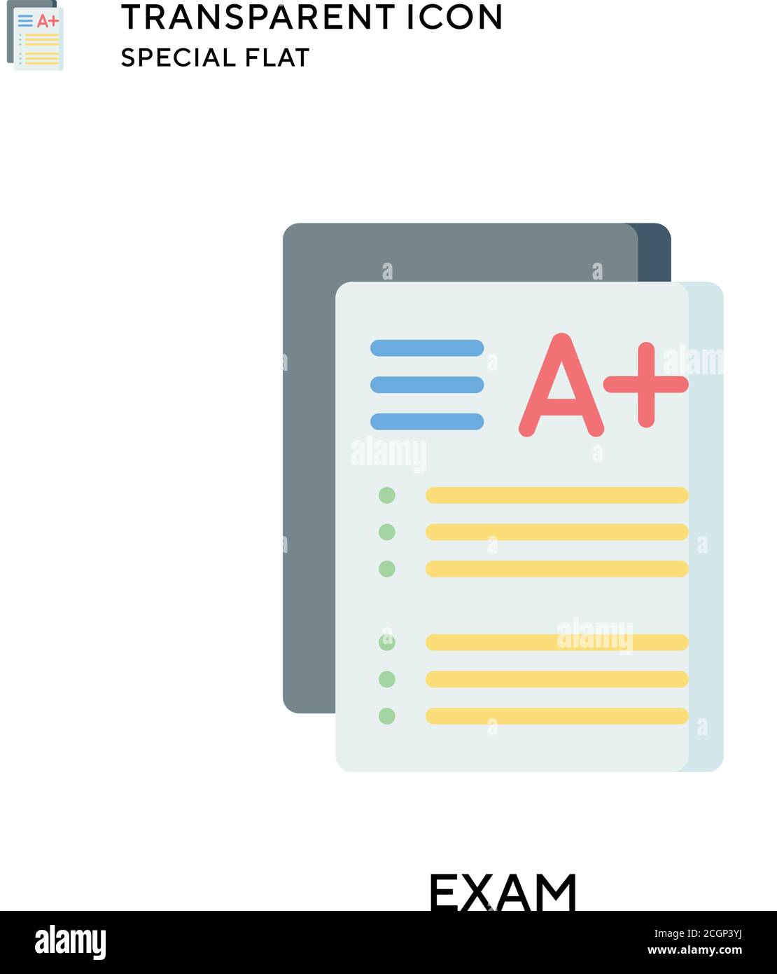 Students taking exam Cut Out Stock Images & Pictures - Alamy