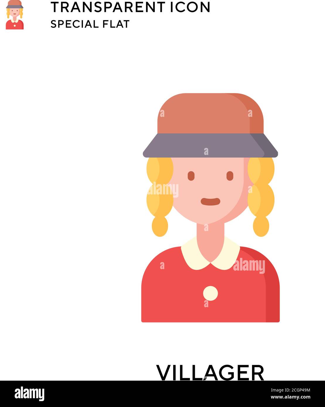 Villager vector vectors Stock Vector Images - Alamy