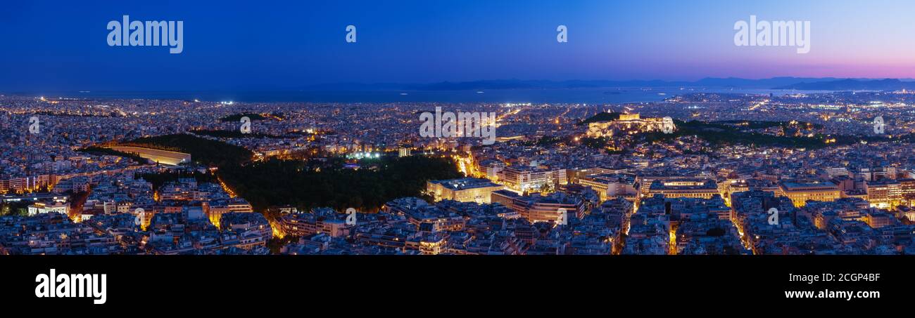 Athens parthenon olympic stadium hi-res stock photography and images ...