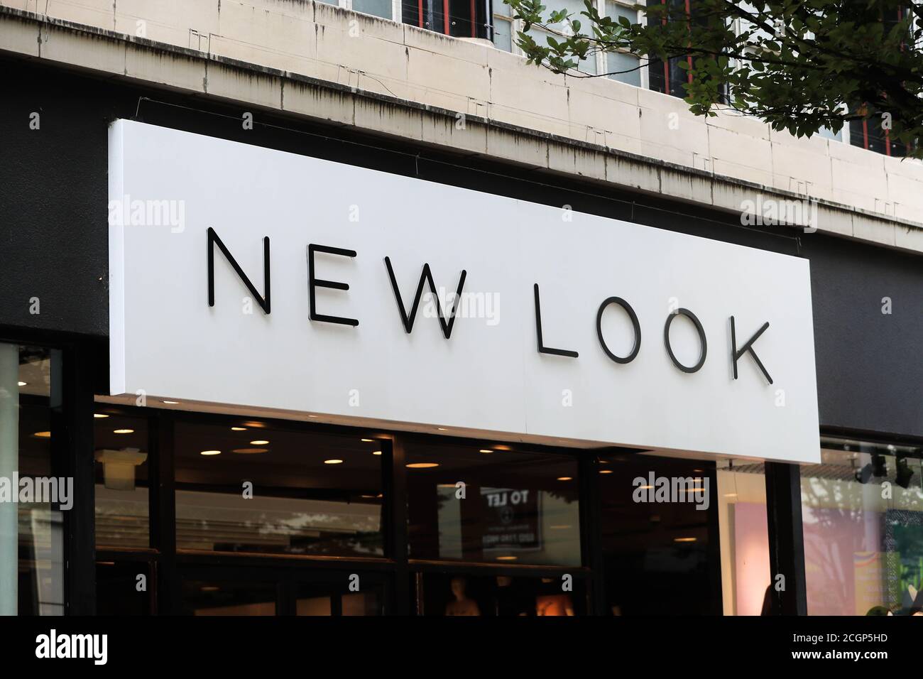 New Look signage, Nottingham City Centre Stock Photo - Alamy New Look signage, Nottingham City Centre Stock Photo - Alamy