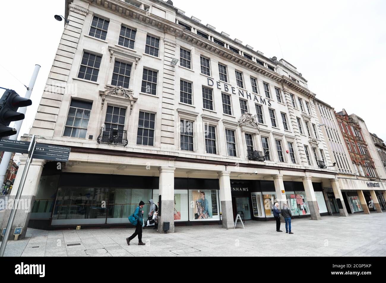 Debenhams nottingham hi-res stock photography and images - Alamy