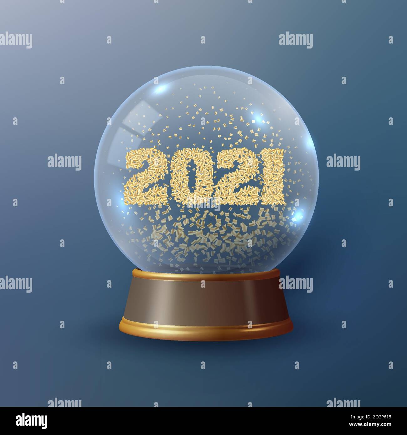 Magical christmas glitter snow Stock Vector Images - Alamy