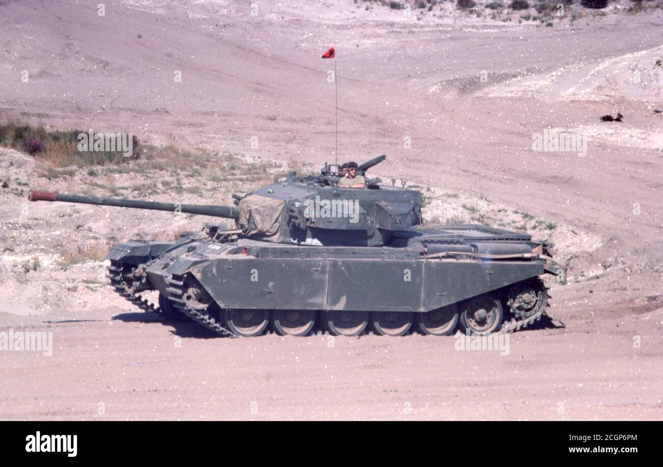 BRITISH ARMY Kampfpanzer Centurion / Main Battle Tank Centurion Stock ...