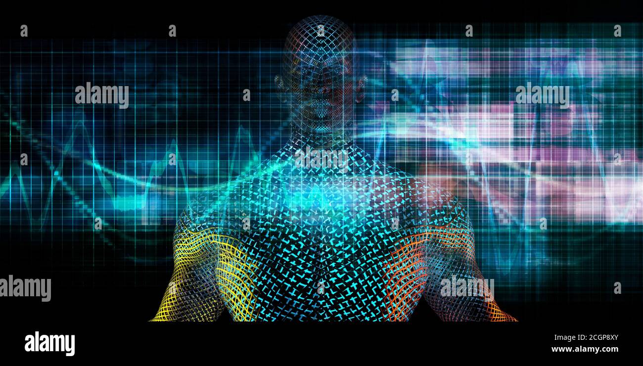 Digital Revolution and the Race for New Consumer Technology Stock Photo ...