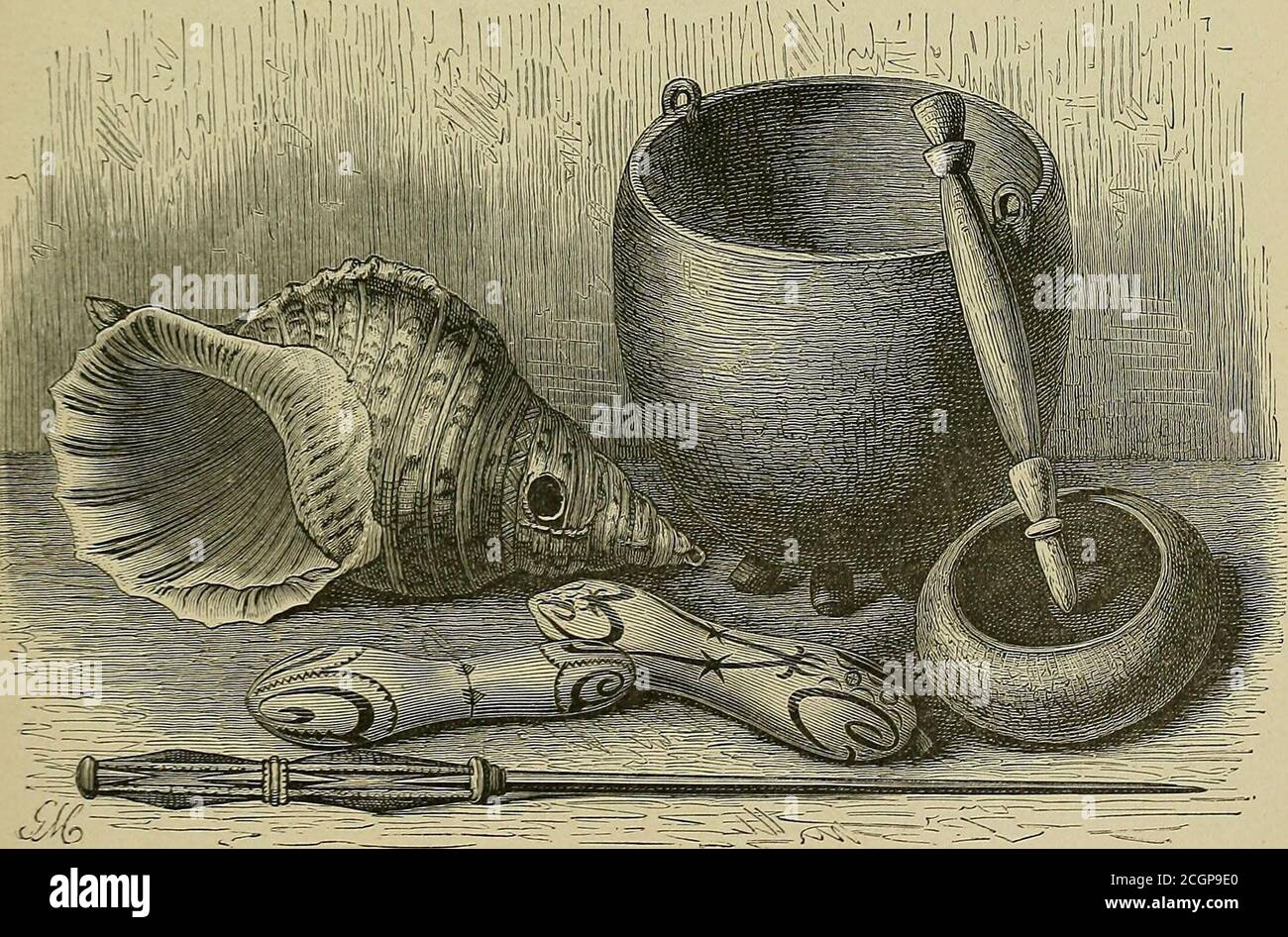 . The history of mankind . Cuttle-fish baits from the Society Islands ...