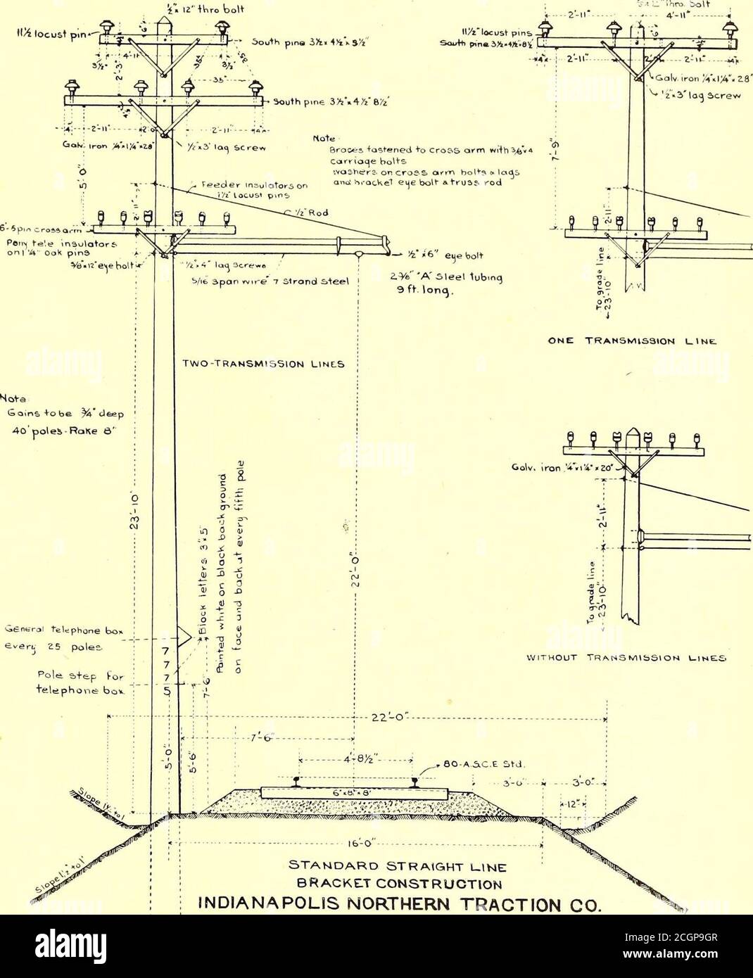 . The Street railway journal . ion. The trolley insulators and brackets ...