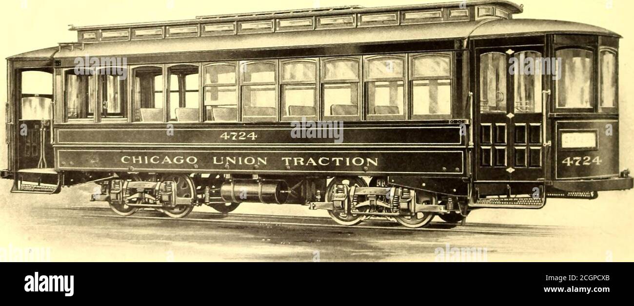 . The Street railway journal . Interurban Type of Semi-Convertible Car ...