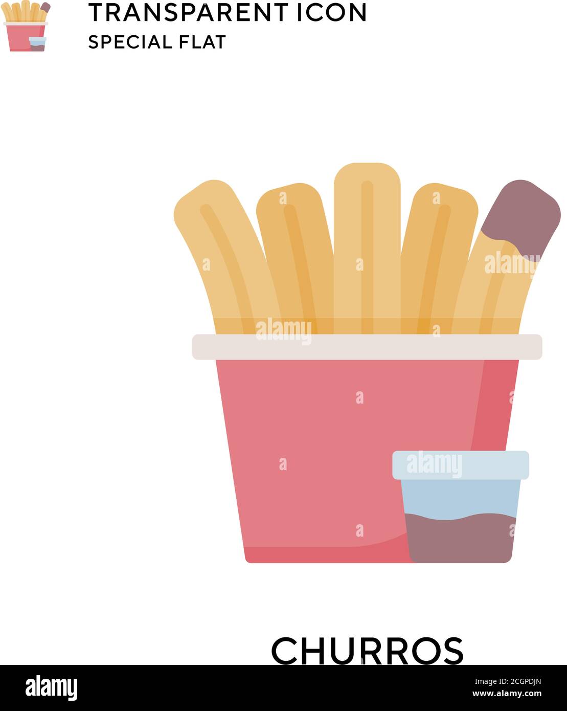 Fritter vector vectors hi-res stock photography and images - Alamy