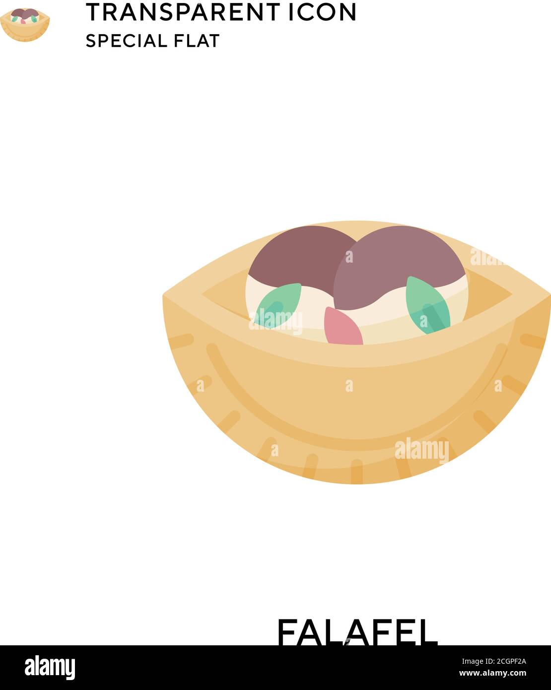 Arabic cuisine traditional egyptian Stock Vector Images - Alamy