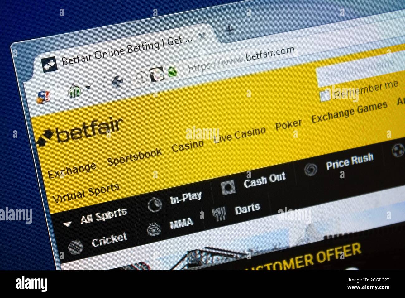 Bet fair logo hi-res stock photography and images - Alamy