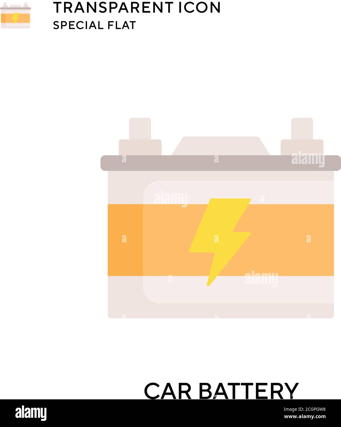 Battery breakdown Stock Vector Images - Alamy
