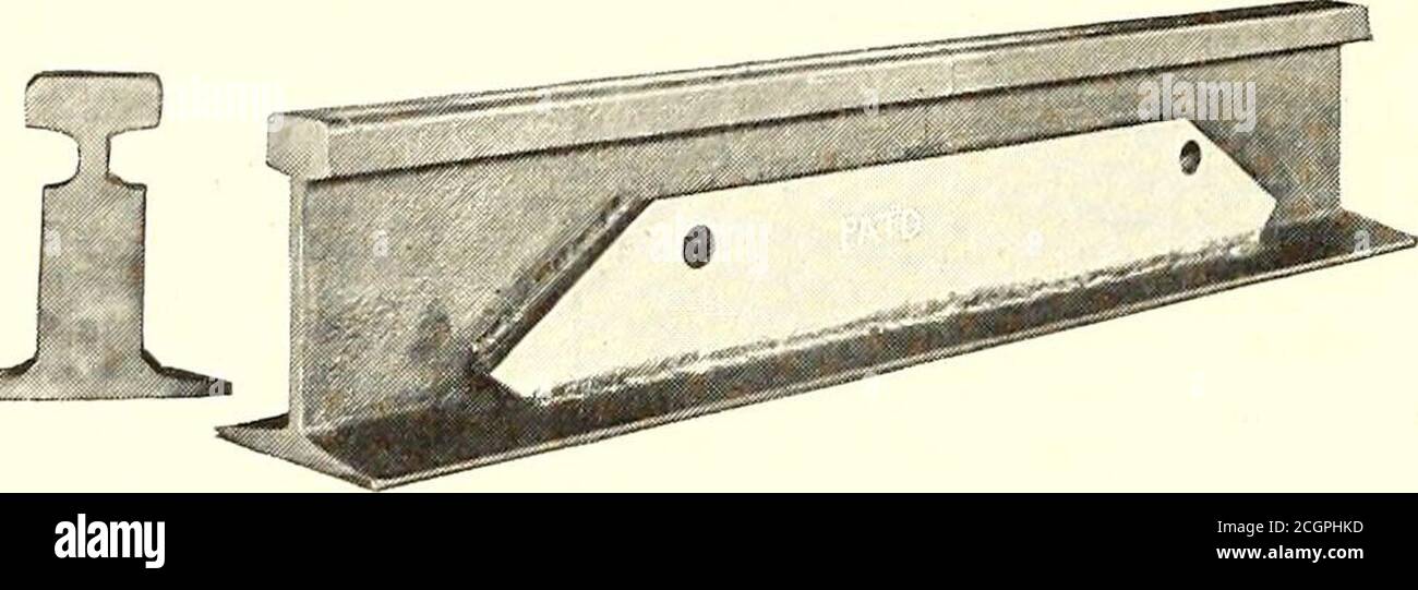 . Electric railway journal . Simplex Joint for High Tee Rail Simplex ...