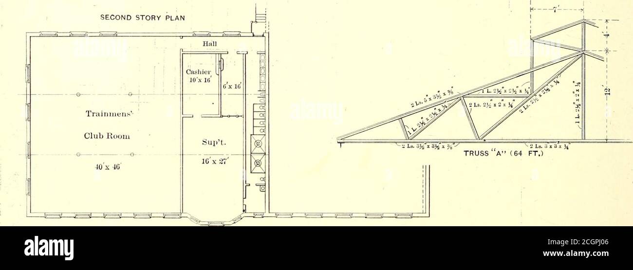 . The Street railway journal . 10 Anchor bold TRUSS b(44 FT.). FRONT ...