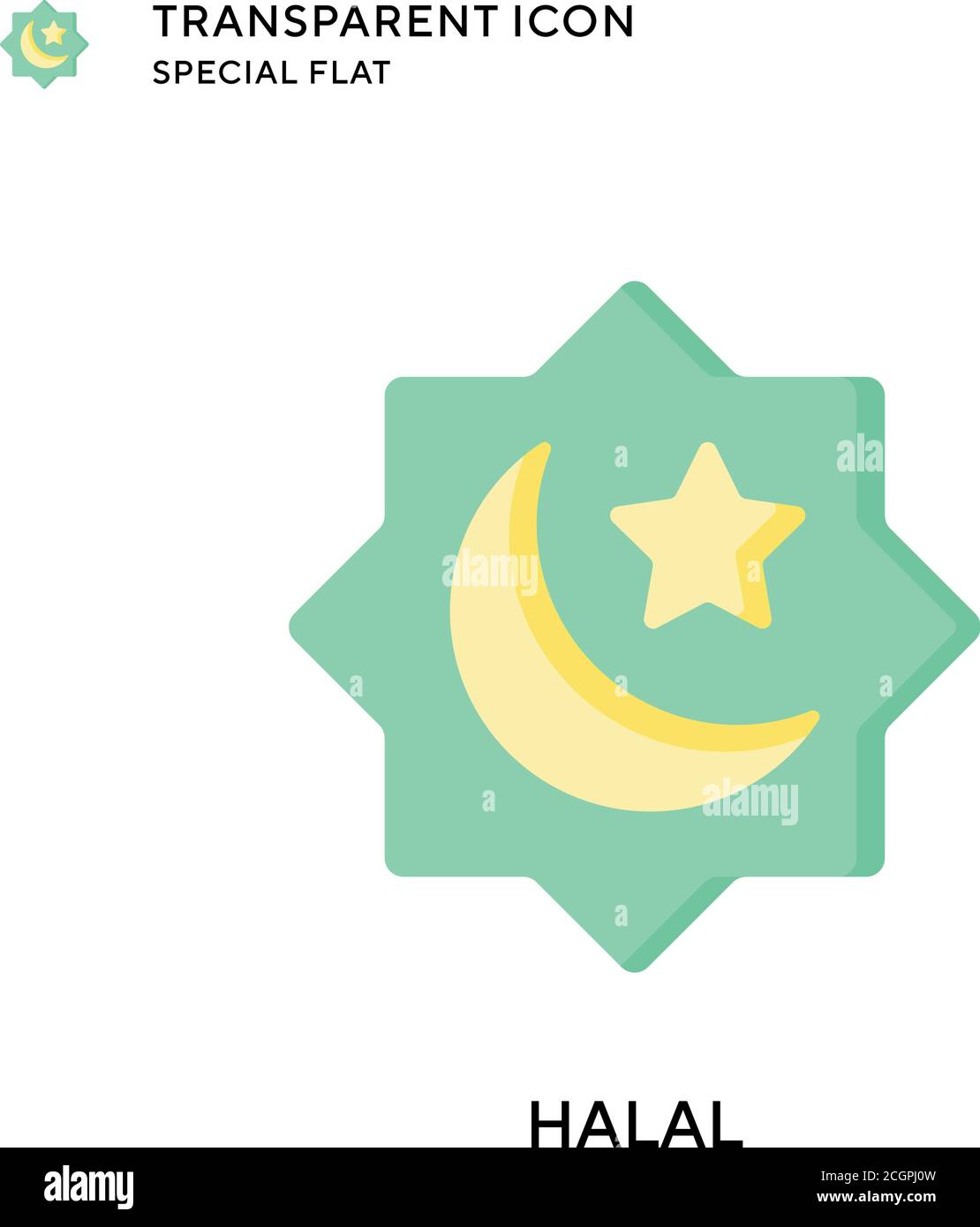 Certified halal vector vectors hi-res stock photography and images - Alamy