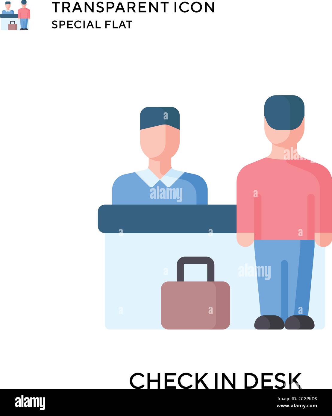 Check in desk ticket Cut Out Stock Images & Pictures - Alamy