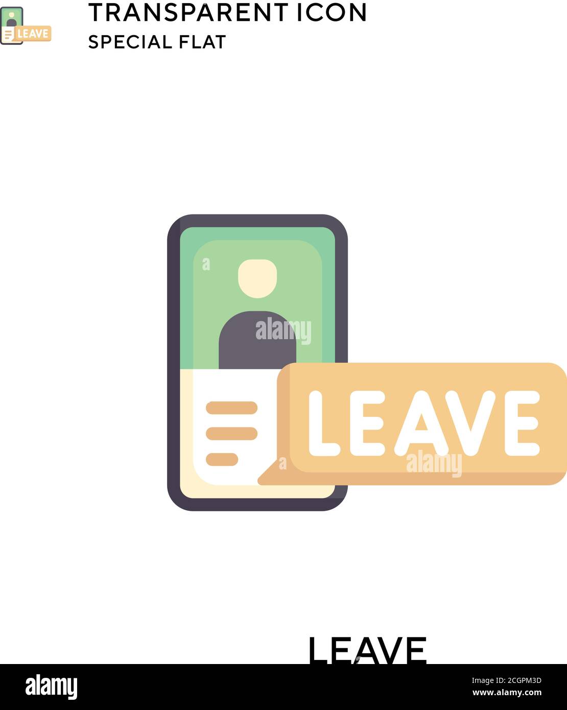Exotic leave foliage tropical Stock Vector Images - Alamy