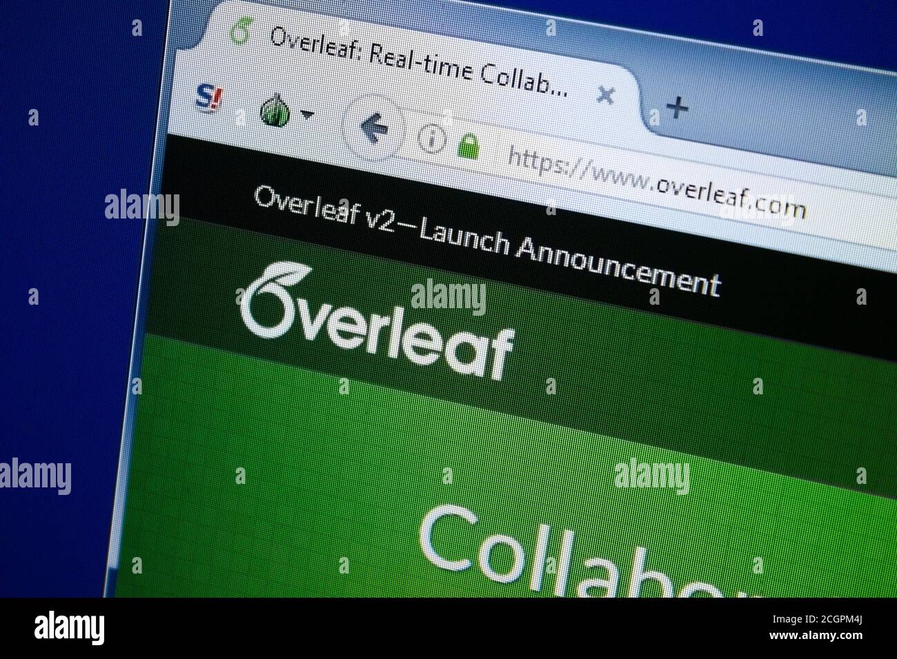 Overleaf logo hi-res stock photography and images - Alamy