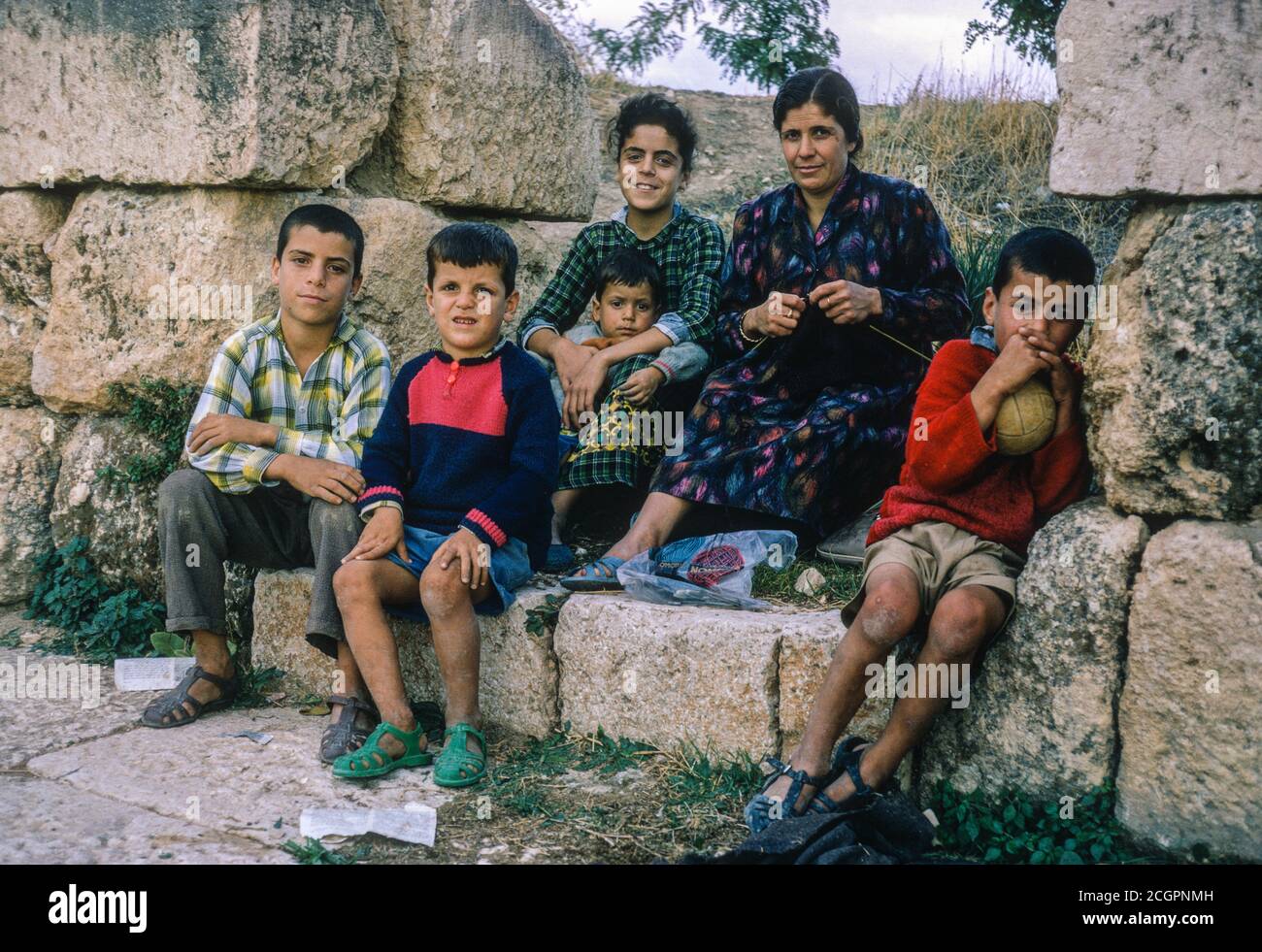 Jordanian family hi-res stock photography and images - Alamy